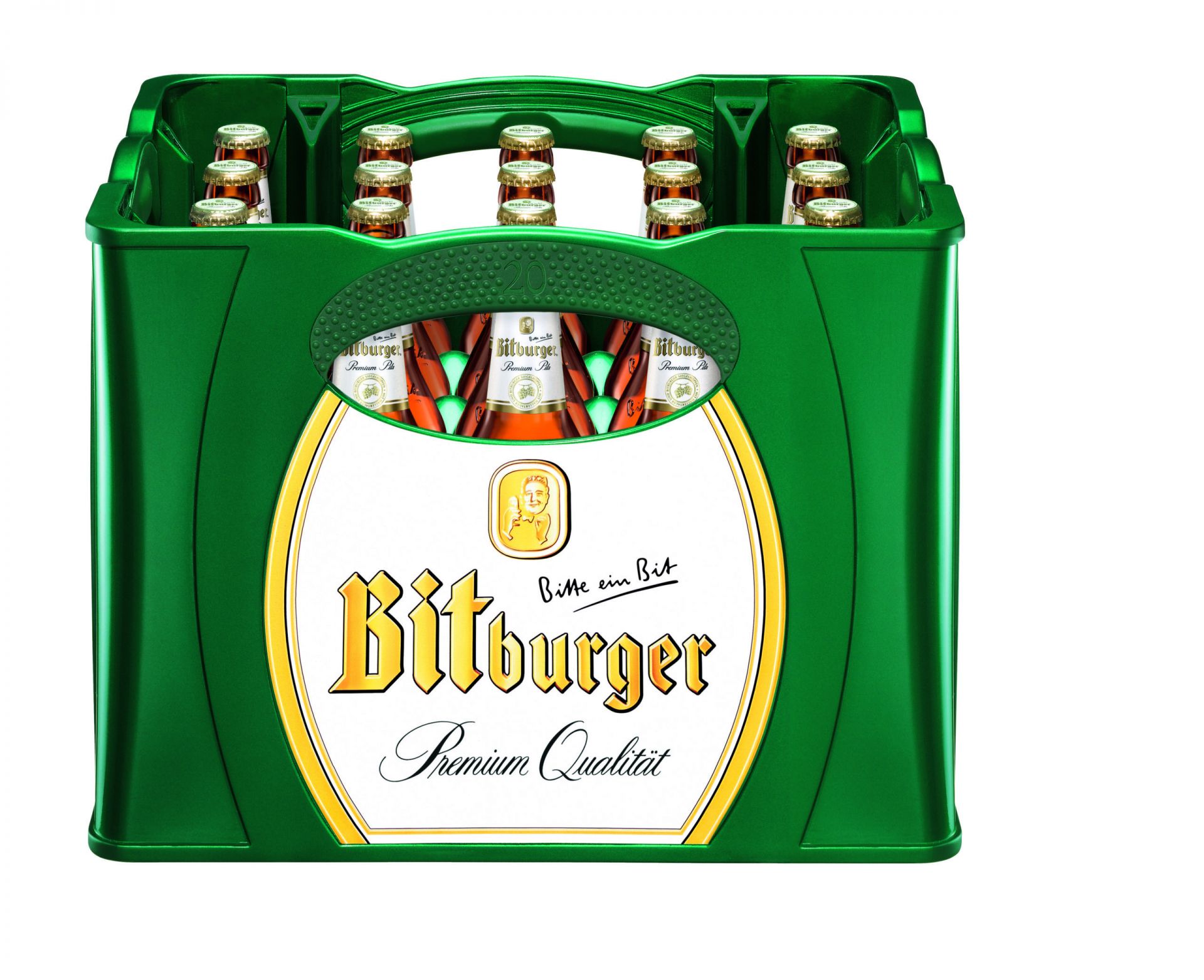 Bitburger Pils 20x0,5l Mehrweg Glas | K10358