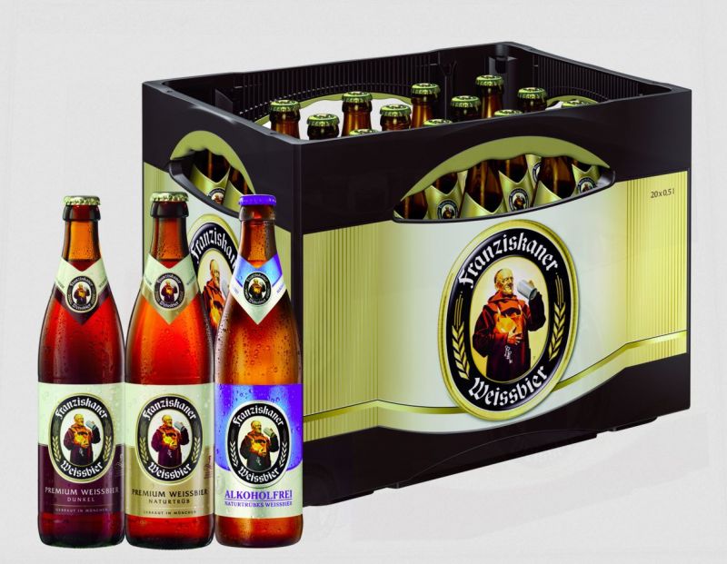 Franziskaner Alkoholfrei 20x0,5l Mehrweg Glas | K10144